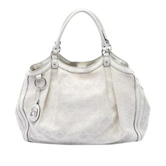 Gucci Sac cabas Sukey Pre-owned - Femme - Pre-owned - Blanc - Taille: ONE Size
