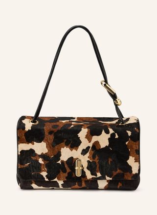 Marc Jacobs Schultertasche The Cow Haircalf Large Dual Bag braun