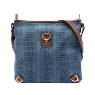 Gucci Pre-owned Vintage Umh&auml;ngetasche - - Pre-owned - Damen - Blau - ONE SIZE