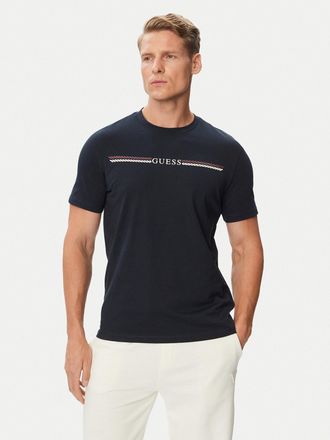 Guess T-Shirt Z6BI05 K6536 Dunkelblau Regular Fit
