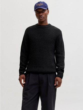 Jack & Jones Strickpullover JORBLEECKER KNIT CREW NECK BF