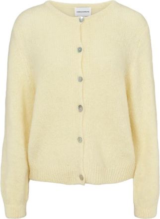 Americandreams Americandreams, Femme, Pulls, Jaune, Taille: 40 FR Susan Alpaca Cardigan
