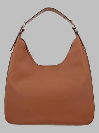 Michael Michael Kors Womens Hobo Bag Nolita Buff Leather Shoulder