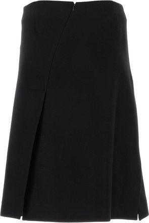 Stella McCartney Black T1: Wool Gonne Skirt