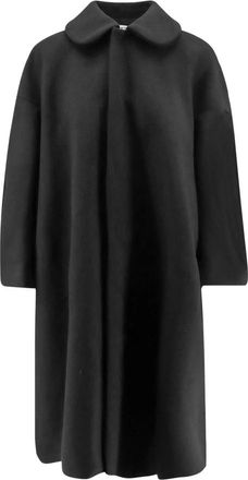 Comme Des Gar&ccedil;ons Femme, Manteaux, Noir, Taille: 36 FR Single-Breasted Coat