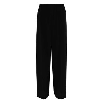 Joseph Seidene High-Waist Schwarze Hose - - Trousers - Damen - Schwarzk - XL