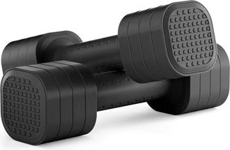 Generico Verstellbares Hantel-Set: Paar personalisierbare Trainingshanteln, Krafttrainingsset mit rutschfestem Griff | Einstellbare Hebe-Ironen im