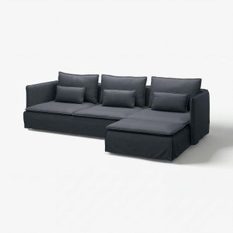 IKEA S&Ouml;DERHAMN 4er-Sofa mit R&eacute;camiere