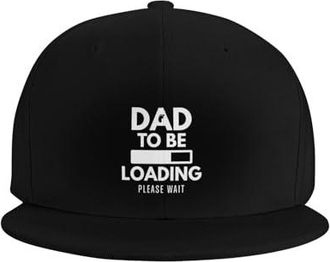 Generic Papa en Charge Femme Homme Casquette Hip Hop Protection Solaire Strapback Cap Respirant Snapback Chapeau pour Golf Hip Pop Adulte
