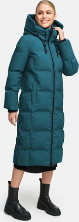 Marikoo Winterjacke MARIKOO Tikoraa, Damen, Gr. XL, grün (ocean grün), Obermaterial: 100% Polyester; Futter: 100% Polyester; Wattierung: 100% Polyester; Ärmel