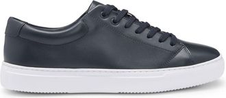 HUGO BOSS Herren Sneaker Enlight, Leder (Dunkelblau)