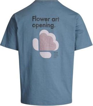 Faguo T-shirt Massoury en coton m&eacute;lang&eacute;