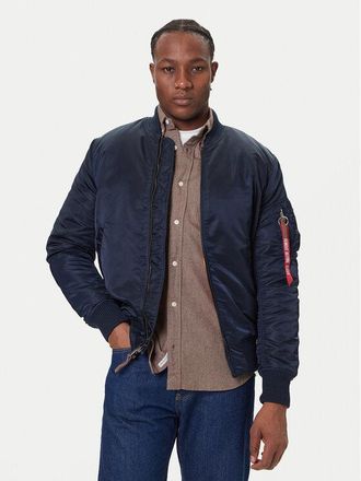 Alpha Industries Alpha Industries Bomberjacke Ma-1 Vf 59 Long 168100 Dunkelblau Slim Fit