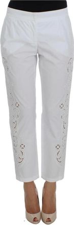 Dolce & Gabbana Damen, Hosen, Weiß, 3XSGröße