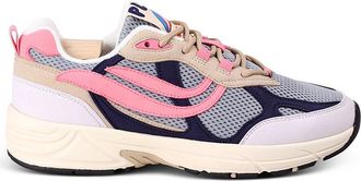 Genesis Damen vegan Turnschuhe G-Eco99 Reco Grau Marine Pink