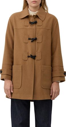 s.Oliver Dufflecoat im Relaxed Fit aus Wollmix