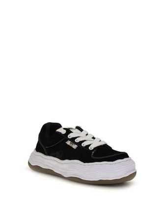 Miharayasuhiro Unisex Oliver Sneakers Black Upper: Cotton; Sole: Rubber