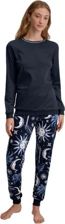 CALIDA Damen, Nachtw&auml;sche & Lounge, Blau, XSGr&ouml;&szlig;e