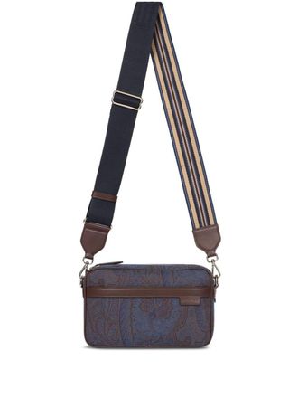 Etro sac à motif cachemire - Marron