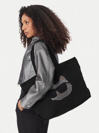 Karl Lagerfeld Handtasche KARL LAGERFELD B4W50028 Schwarz