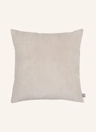 Pad Pad Samt-Dekokissenh&uuml;lle Casual beige