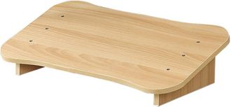 Artibetter B&uuml;ro Fu&szlig;st&uuml;tze aus Holz Tritthocker f&uuml;r Schreibtisch und Haushalt Ergonomischer Fu&szlig;hocker f&uuml;r R&uuml;cken und F&uuml;&szlig;e Kompakt und Leicht Tragbar