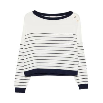 Liu Jo Femme, Pulls, Multicolore, Taille: 44 FR Pull Ray&eacute;