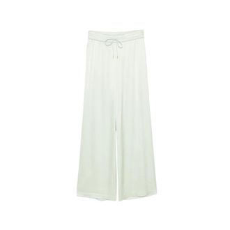 Alice & Olivia Weite Hosen - - Trousers - Damen - Gr&uuml;n - L