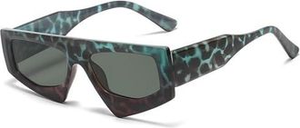 Generic Lunettes De Soleil D&eacute;coratives For Photos De F&ecirc;te Et De Vacances, For Hommes Et Femmes(Green)