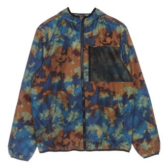 Element Dunkel Magma Windbreaker Jacke mit Kapuze - - Jackets - Herren - Mehrfarbig - XL