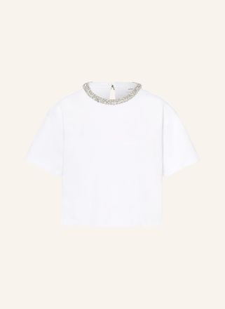 Darling Harbour Darling Harbour T-Shirt Mit Schmucksteinen weiss