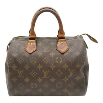 Louis Vuitton Sac Speedy 25 Monogram Pre-owned - Femme - Pre-owned - Brun - Taille: ONE Size