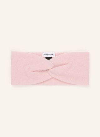 Darling Harbour Darling Harbour Stirnband Aus Cashmere rosa
