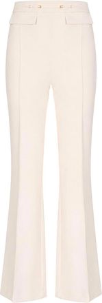 Elisabetta Franchi Pantalons D&eacute;contract&eacute;s - Cr&egrave;me