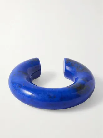 Sophie Buhai Bagel Ear Cuff Aus Lapislazuli - Blau