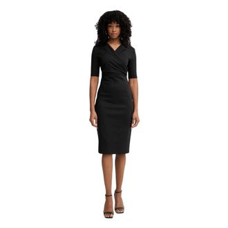 Pinko Leinen-Minikleid - - Dresses - Damen - Schwarzk - M