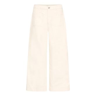 Ichi Ichi - Pantalon Large 130905 - Femme - Pantalons - Beige - Taille: W27