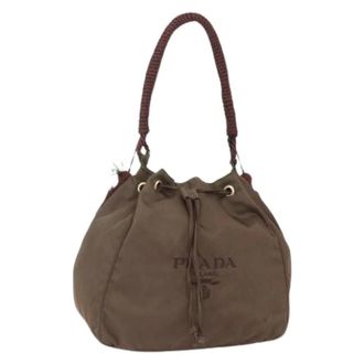 Prada Pre-owned Vintage Bucket Bag - - Pre-owned - Damen - Gr&uuml;n - ONE SIZE