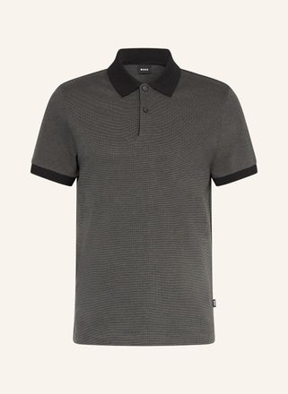 HUGO BOSS Piqu&eacute;-Poloshirt Parlay schwarz