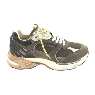 Crime London Homme, Chaussures, Vert, Taille: 42 EU Fugitive Baskets