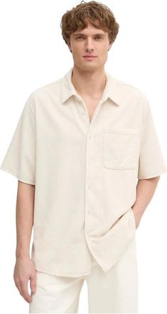 American Vintage Chemise Padow - Homme - Chemises - Beige - Taille: M
