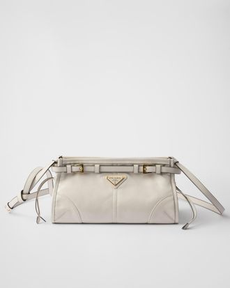 Prada Bonnie Kleine Schultertasche aus Leder