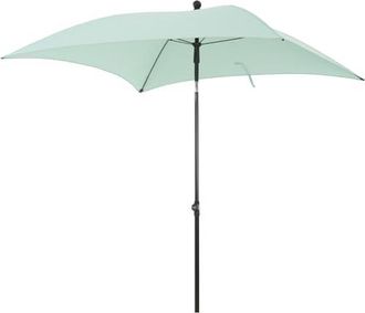 Siena Garden City Push Mittelstockschirm 180x180 cm nilgr&uuml;n