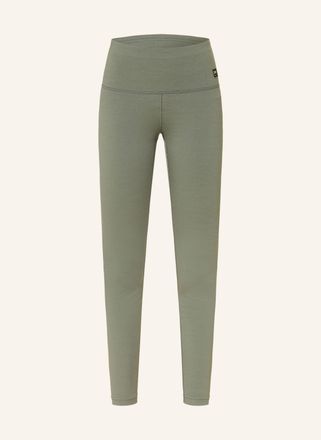 super.natural Tights Super Tights Mit Merinowolle gruen