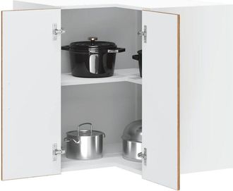 vidaXL Vidaxl - Armoire dangle murale de cuisine Porto vieux bois