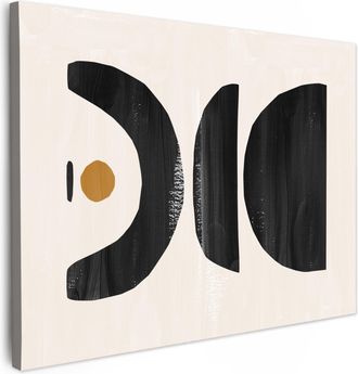 MuchoWow © Bilder 40x30 cm Wohnzimmer Deko Moderne Wandbild Kunstdruck auf Leinwand Bild Schlafzimmer über Bett Room Decor Geschenke Modern - Abstrakte Kunst -