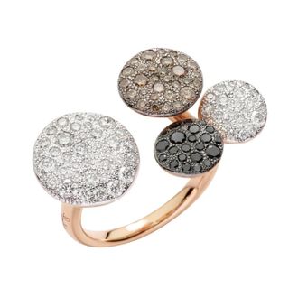 POMELLATO Ring Sabbia - - Accessories - Damen - Gelb - 55 MM