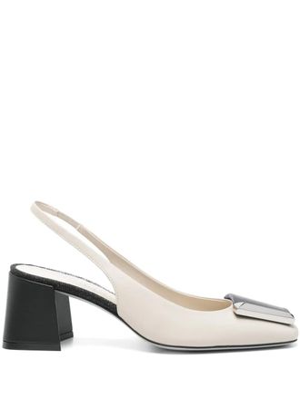 Roberto Festa Milano escarpins Juin 65 mm - Blanc