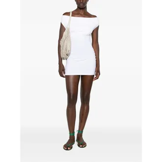 Frankies Bikinis Opwhi Dress - White