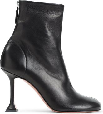 Amina Muaddi Iris Bootie 95 Nappa